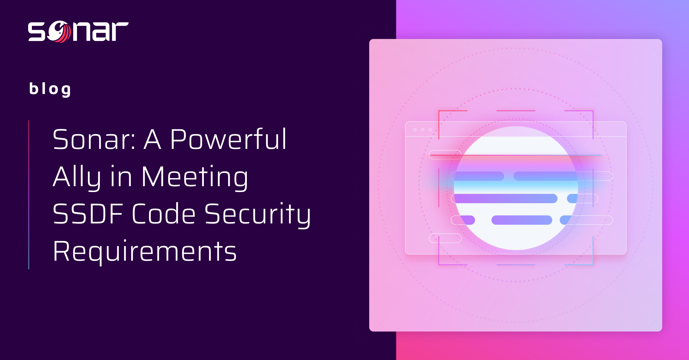 How Sonar Helps Meeting Nist Ssdf Code Security Requirements Sonar